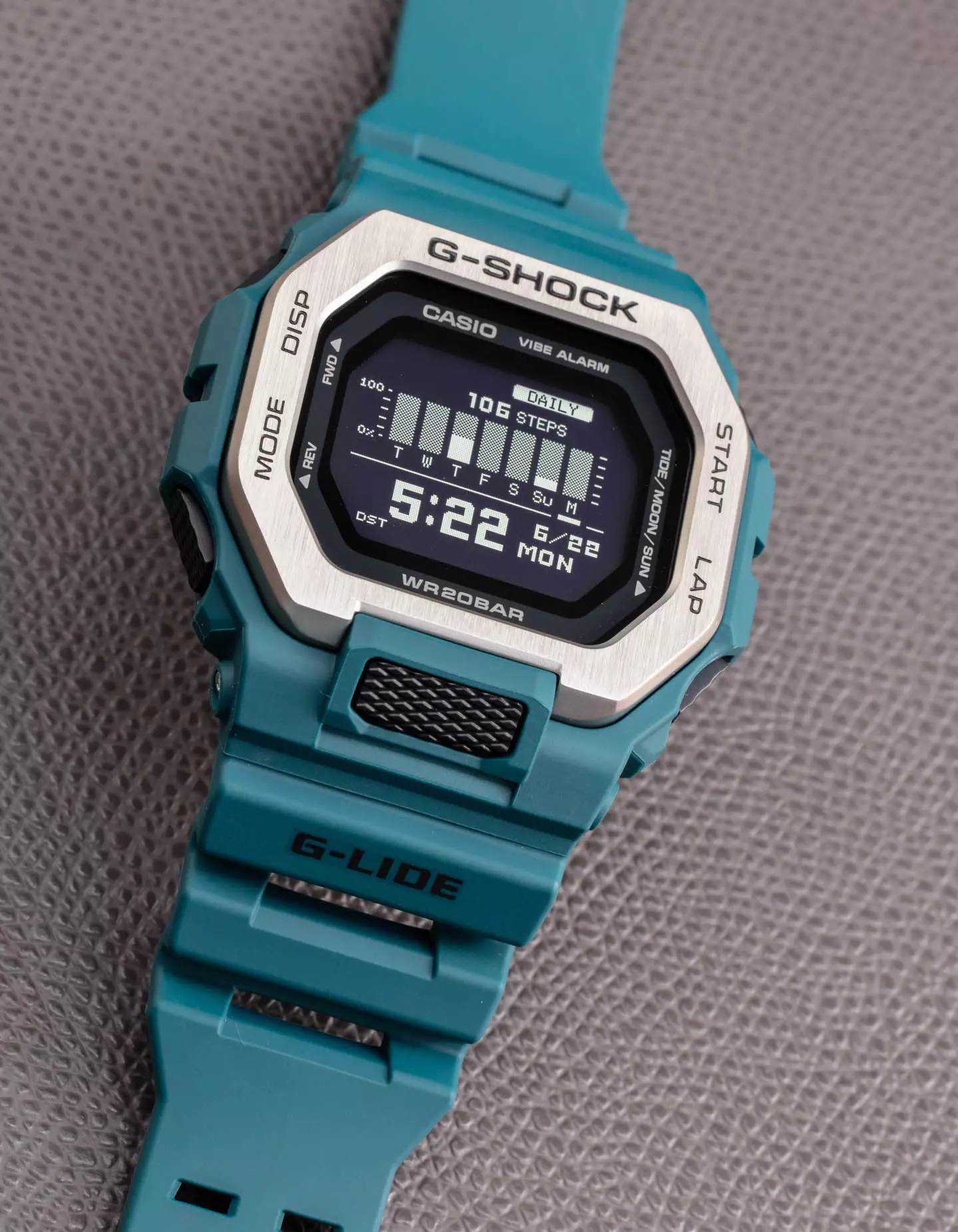 Hands-On: Casio G-Shock G-Lide GBX100-2 Tide Chart Watch 2222_3