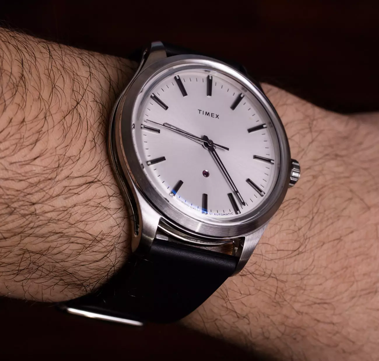 Praktinis debiutas: „Timex“ automatinis laikrodis „Giorgio Galli S1“.