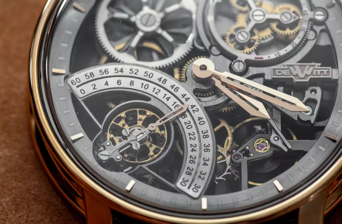 Агляд гадзіннікаў DeWitt Academia Skeleton Bi-Retrograde | Старонка 2 з 2 22891_1