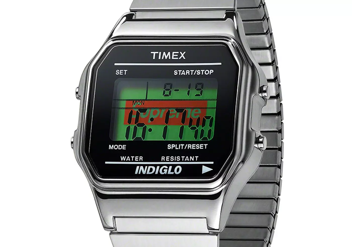 Timex Supreme Watch Digital מגיע לראשונה לביקוש גבוה