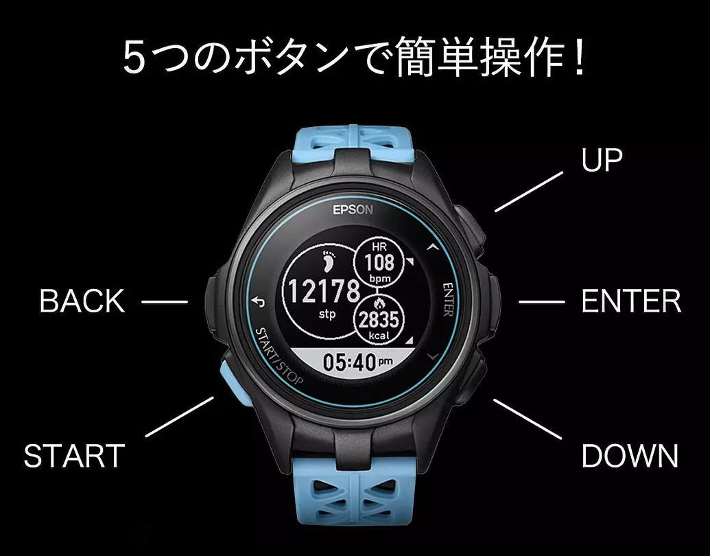 „Seiko“ netrukus pristatys fitneso tematikos J-300 serijos GPS sportinius išmaniuosius laikrodžius 24157_3