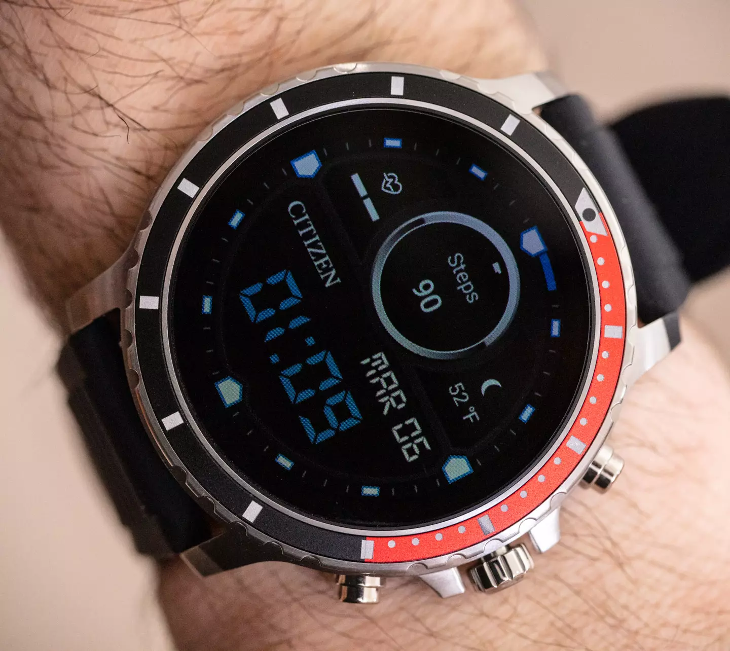 Gwylio Adolygiad: Citizen CZ Smart Gyda Google Wear OS 2427_9