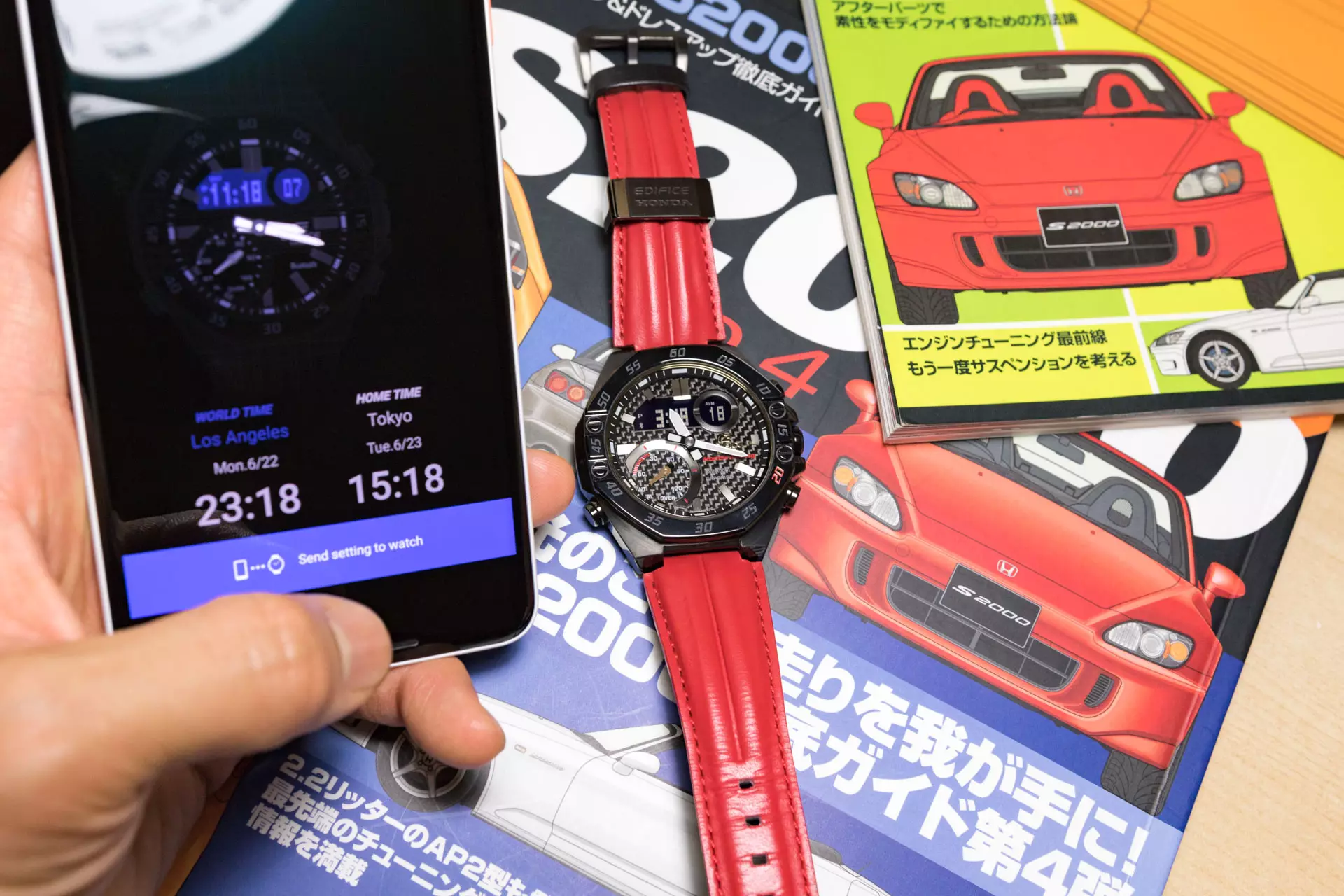 Watch Review. Casio Edifice Honda Racing Limited Edition 2462_11