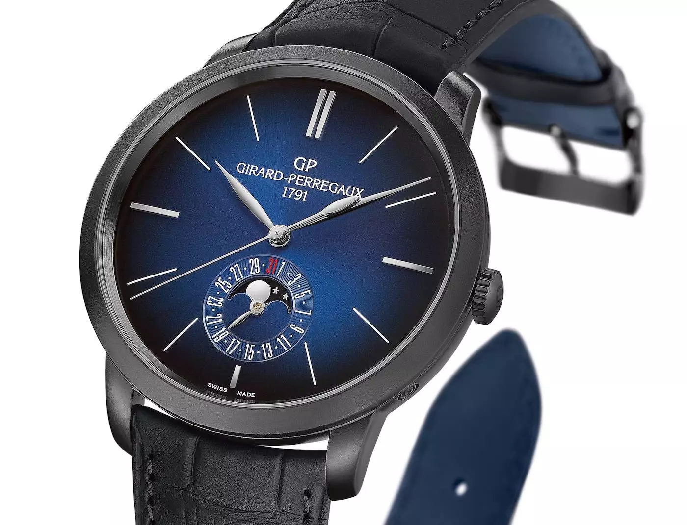 Girard-Perregaux-1966-Blue-Moon-Watch-And-Brand-Ambassador-Foar-Sina-oankundige