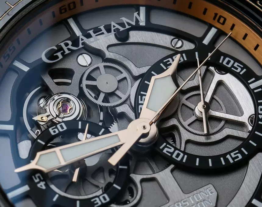 Graham Silverstone RS Skeleton Black & Gold Watch Hands-On