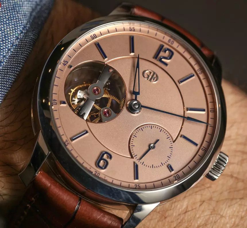 Greubel Forsey Tourbillon 24 Detik Visi Salmon Dial Watch Hands-On 25291_5