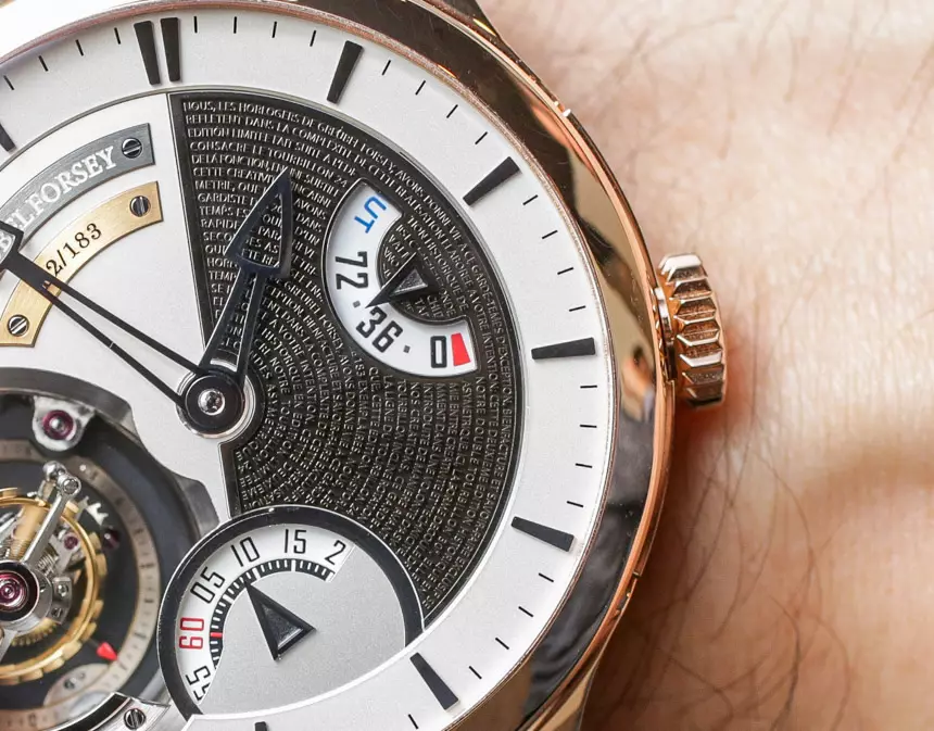 Greubel Forsey Tourbillon 24 Secondes Edition Historique ඔරලෝසුව අත්-ඔන් 25292_10