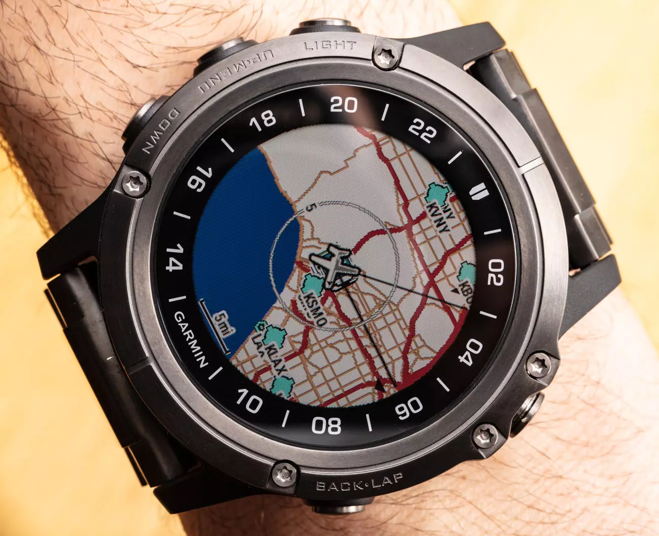 Rellotge intel·ligent Garmin D2 Delta PX per a aviadors pràctica