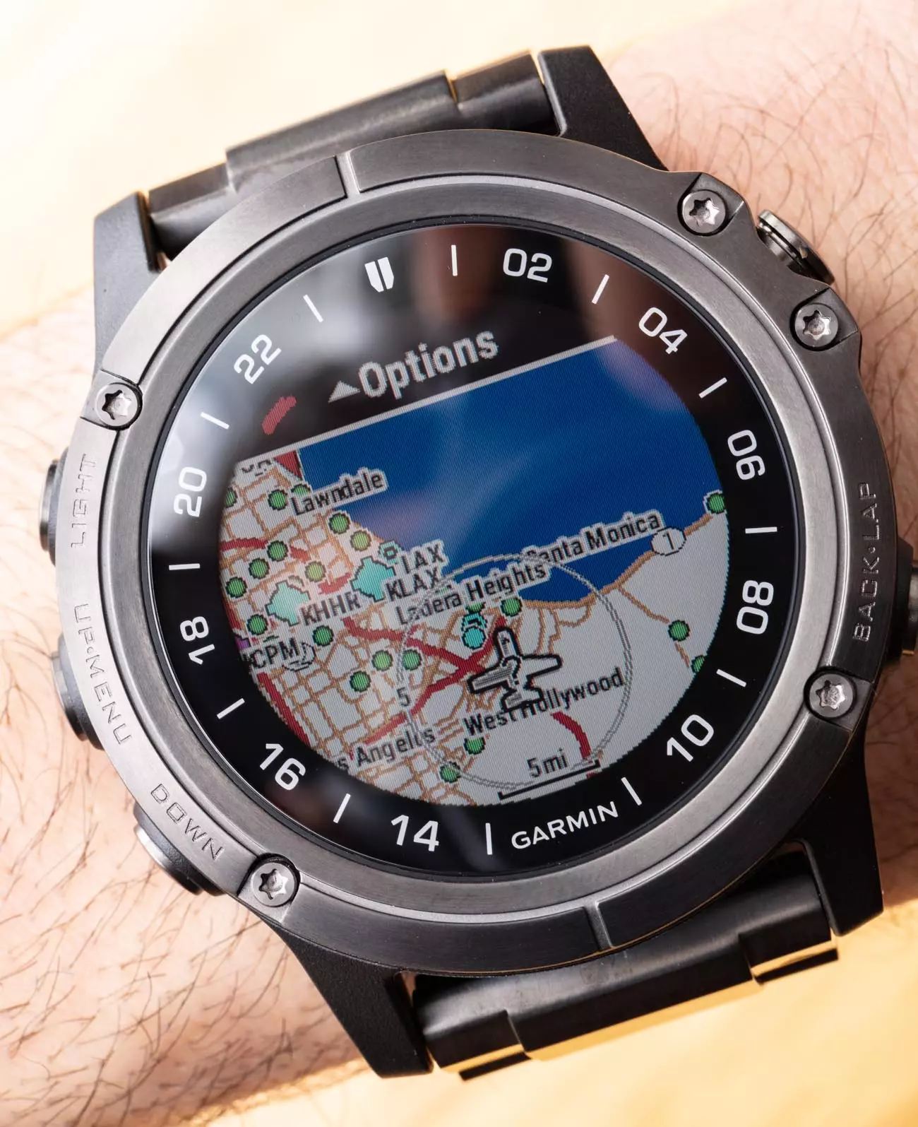 Смарт-гадзіннік Garmin D2 Delta PX для практычных заняткаў авіятараў 2555_3