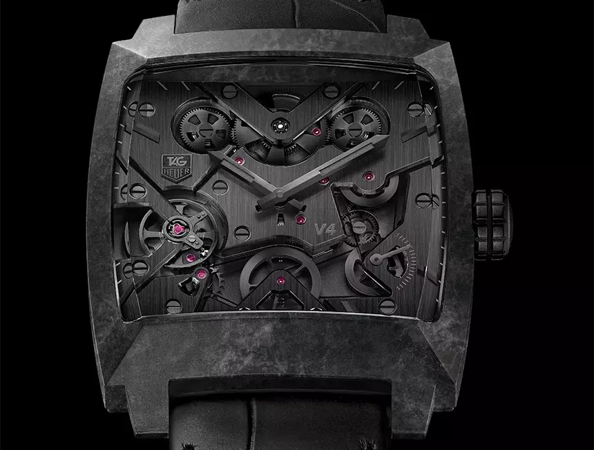 TAB Heuer Monaco V4 Phantom Watch in Carbon Matrix Composite |