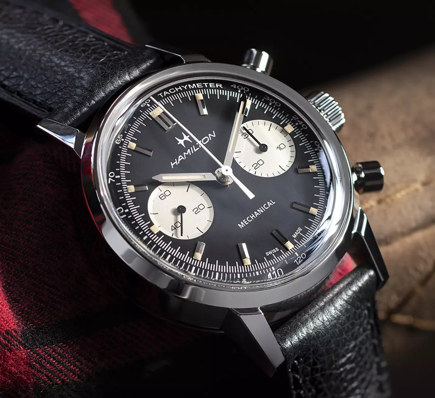 Hamilton Debutta Intra-Matic Chronograph H Watch Series 25715_3