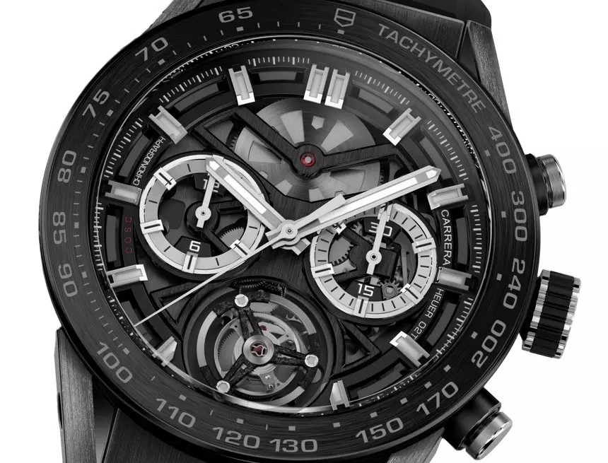 TAG Heuer Carrera Heuer-02T Tourbillon úrið opinberlega tilkynnt á $15.950