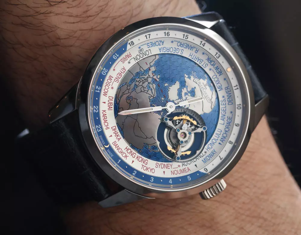 Jaeger-LeCoultre Geophysic Universal Time Tourbillon Watch Hands-On