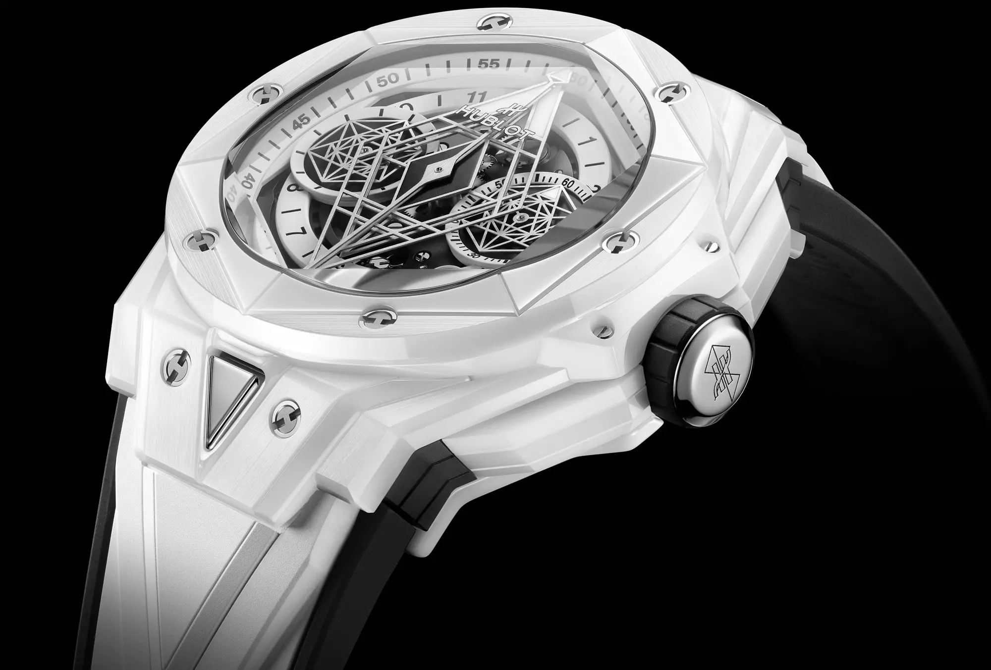 Watch Hublot Big Bang Sang Bleu II Ceramic Chronograph барои соли 2021 26323_1