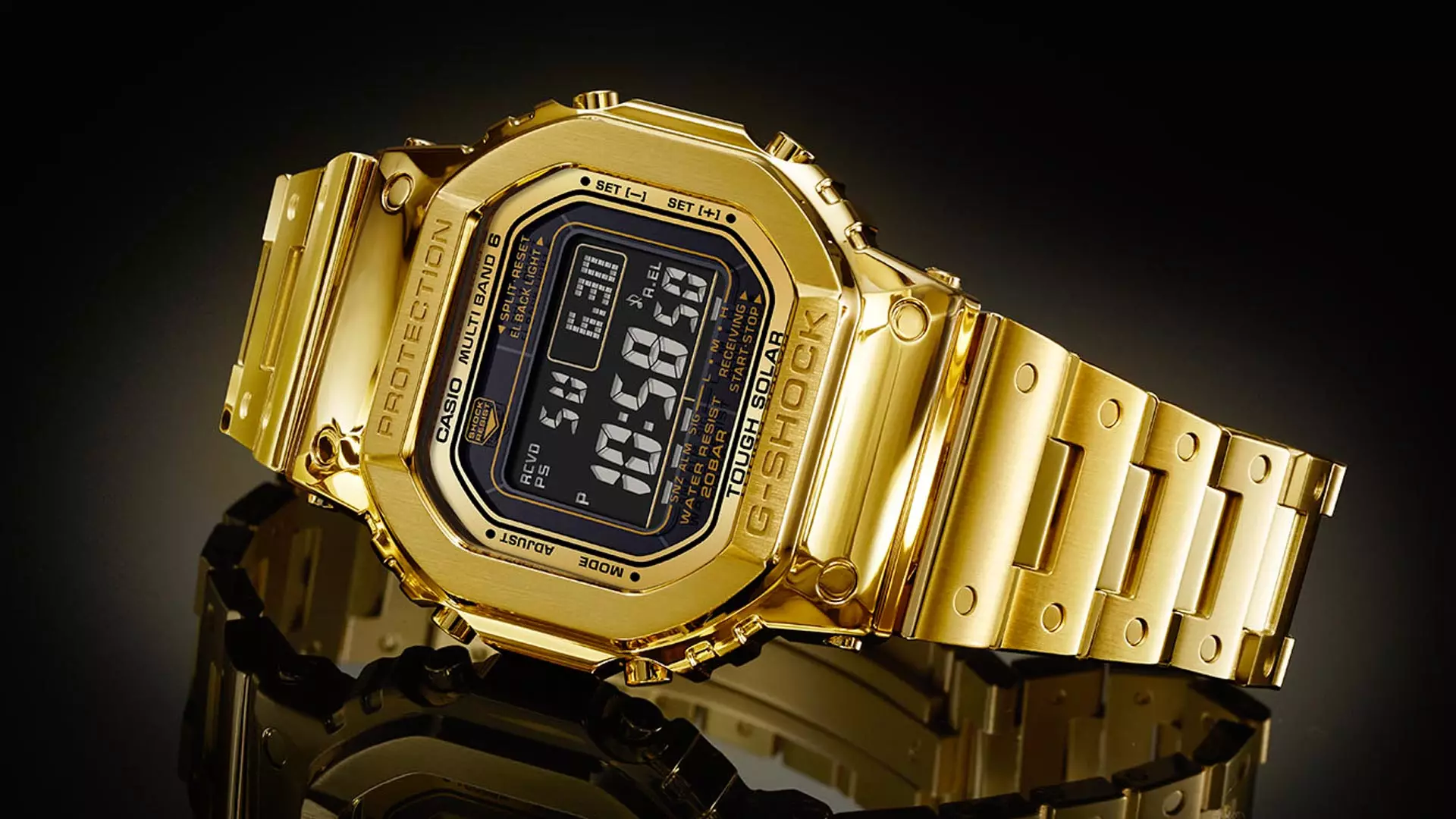 Casio G-Shock G-D5000-9JR yra tvirtas 18 ct auksas ir kainuoja 70 000 USD