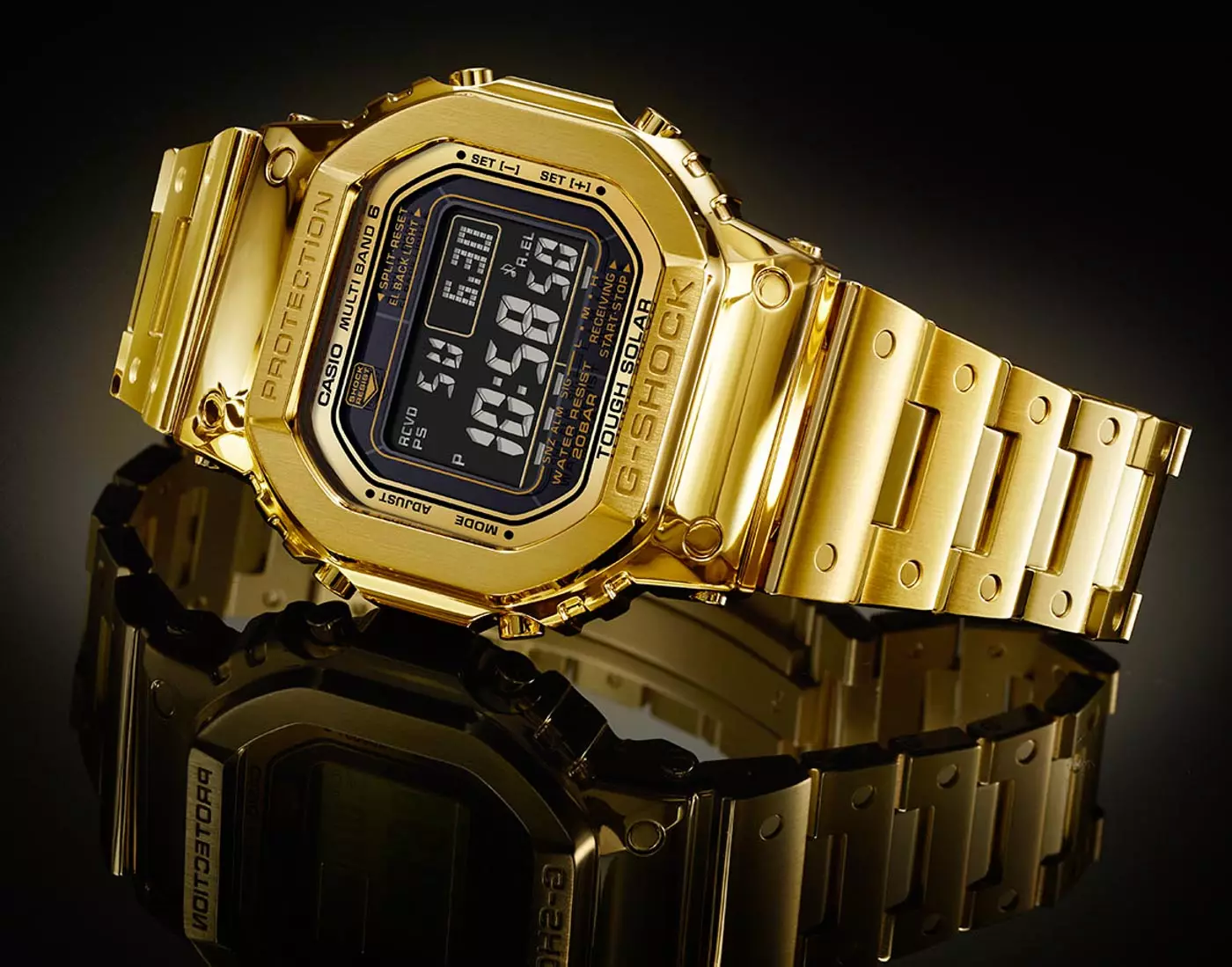 Casio G-Shock G-D5000-9JR je pevné 18 karátové zlato a stojí 70 000 dolárov 2637_1