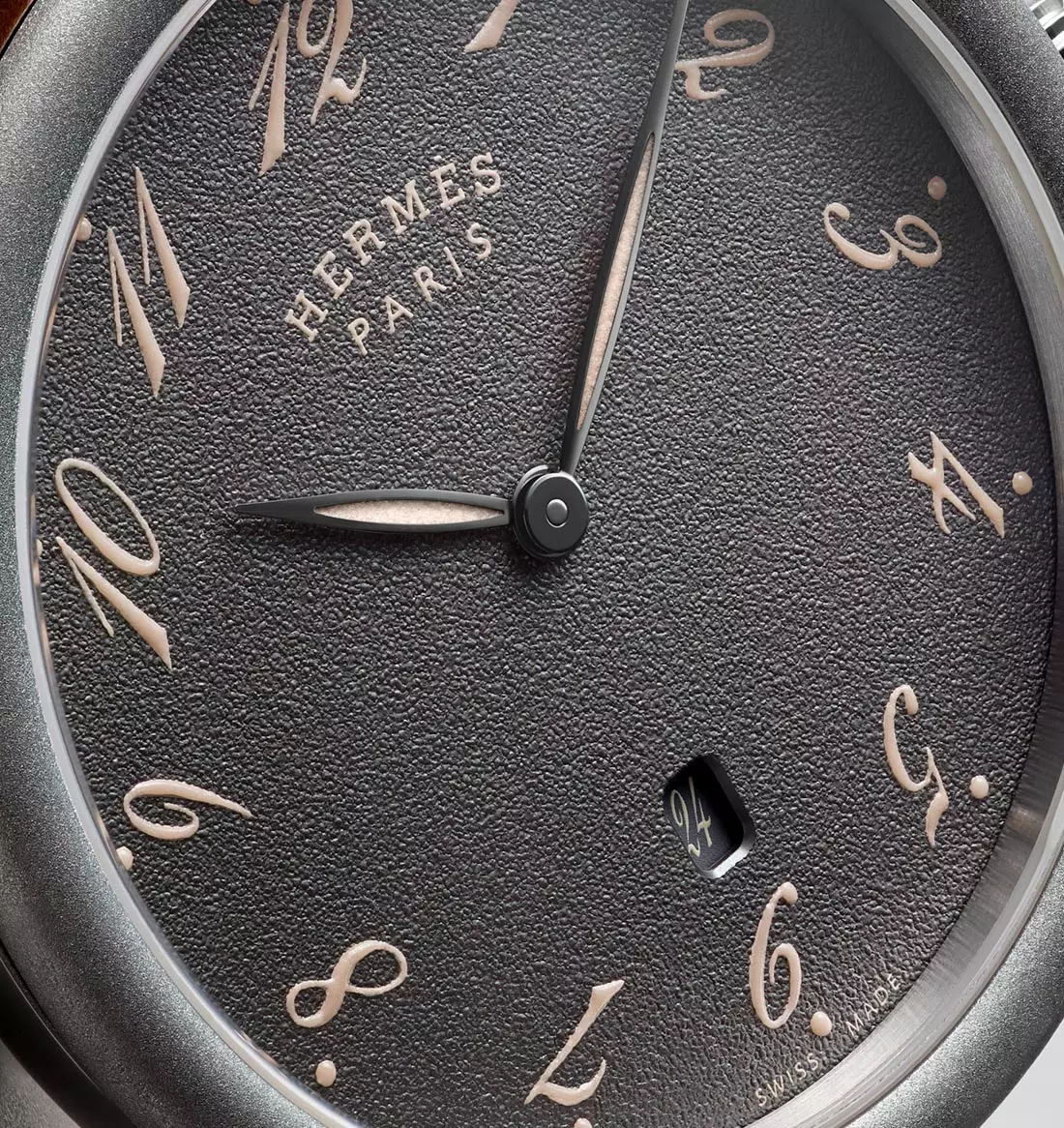 Hermès Arceau 78 dial feno