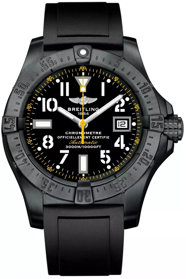 Breitling Avenger Seawolf Kòd Yellow Watch 26518_1