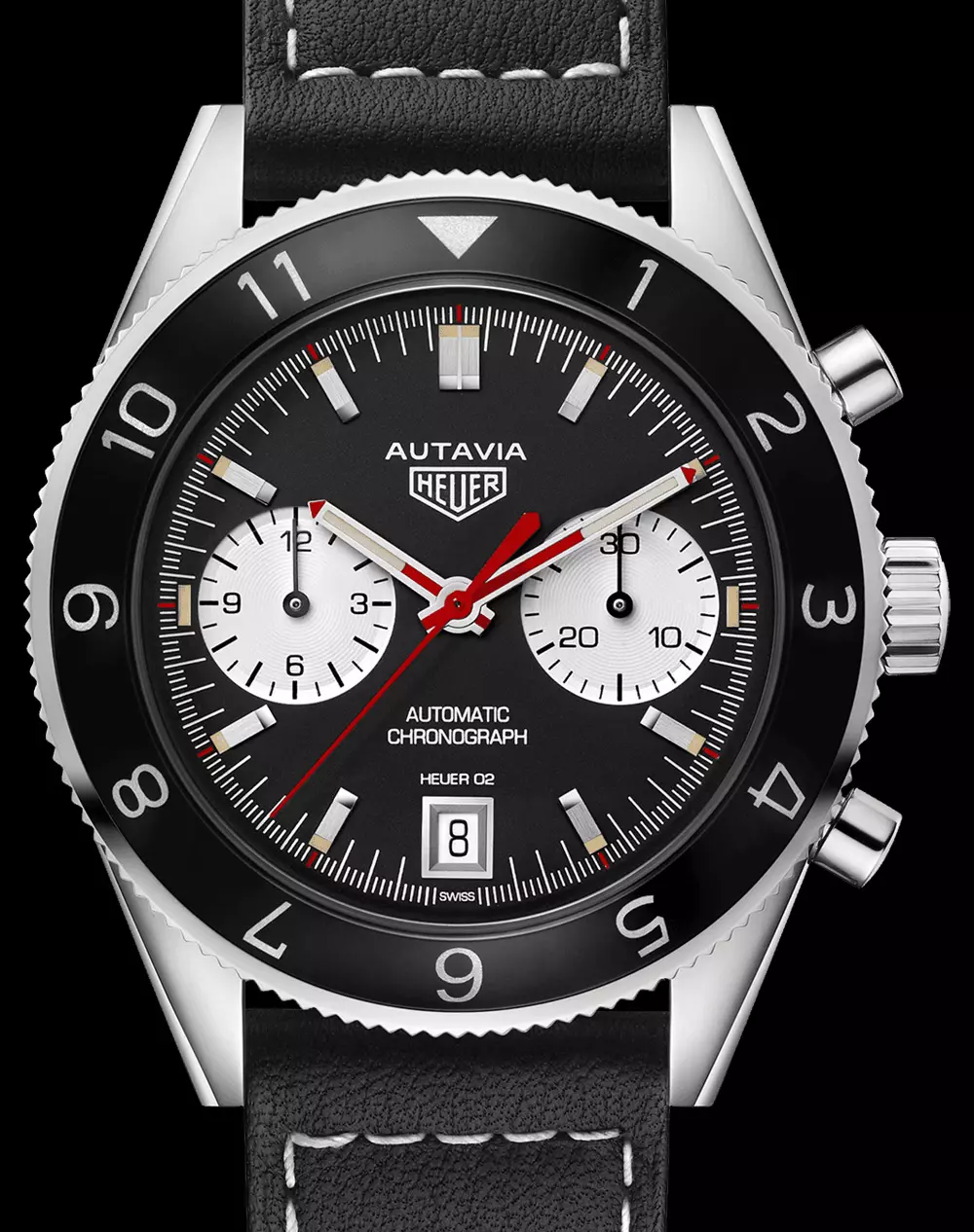 TAG Heuer Heritage Calibre Heuer 02 1972 Autavia Viceroy Re-Edition Watch 2656_7