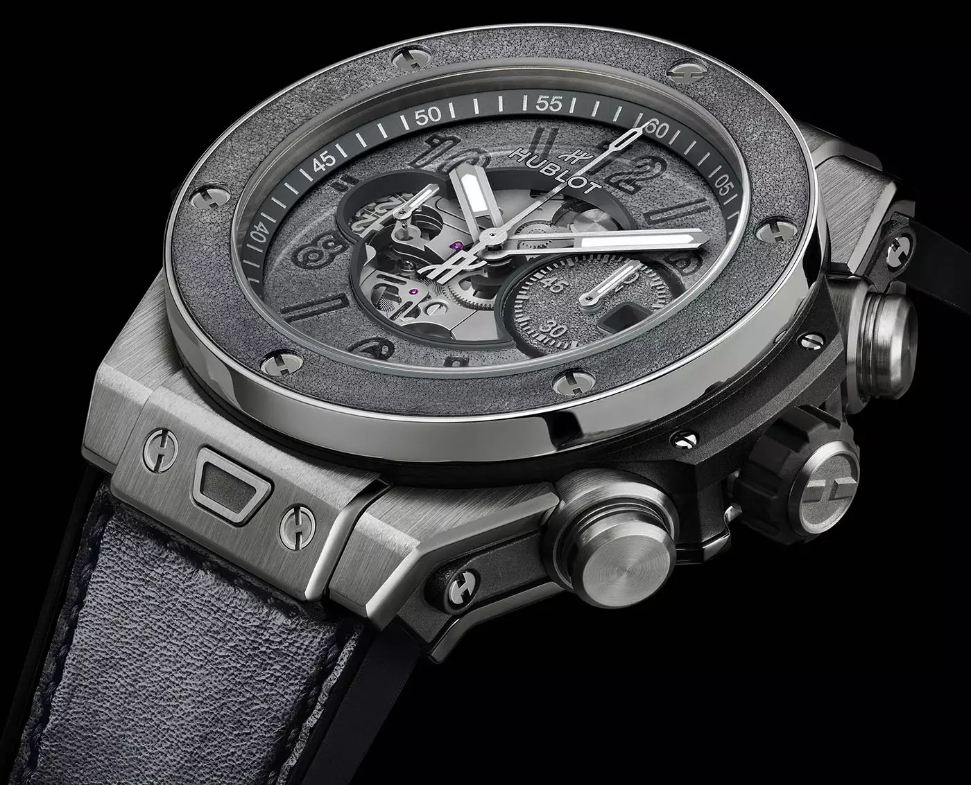 Ipinakilala ng Hublot ang Limitadong Edisyon ng Big Bang Unico Berluti Aluminio Watch 26736_1