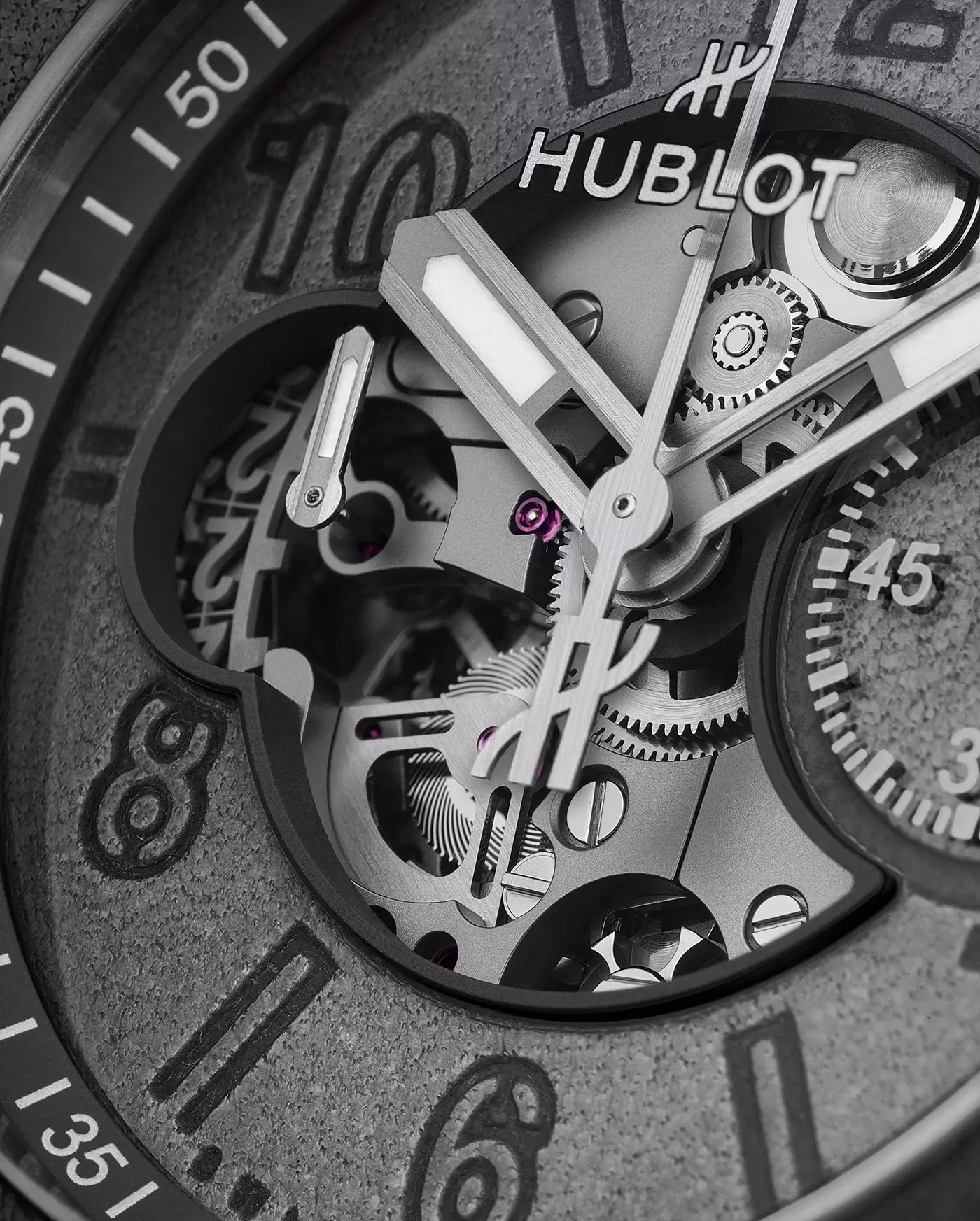 Ipinakilala ng Hublot ang Limitadong Edisyon ng Big Bang Unico Berluti Aluminio Watch 26736_3