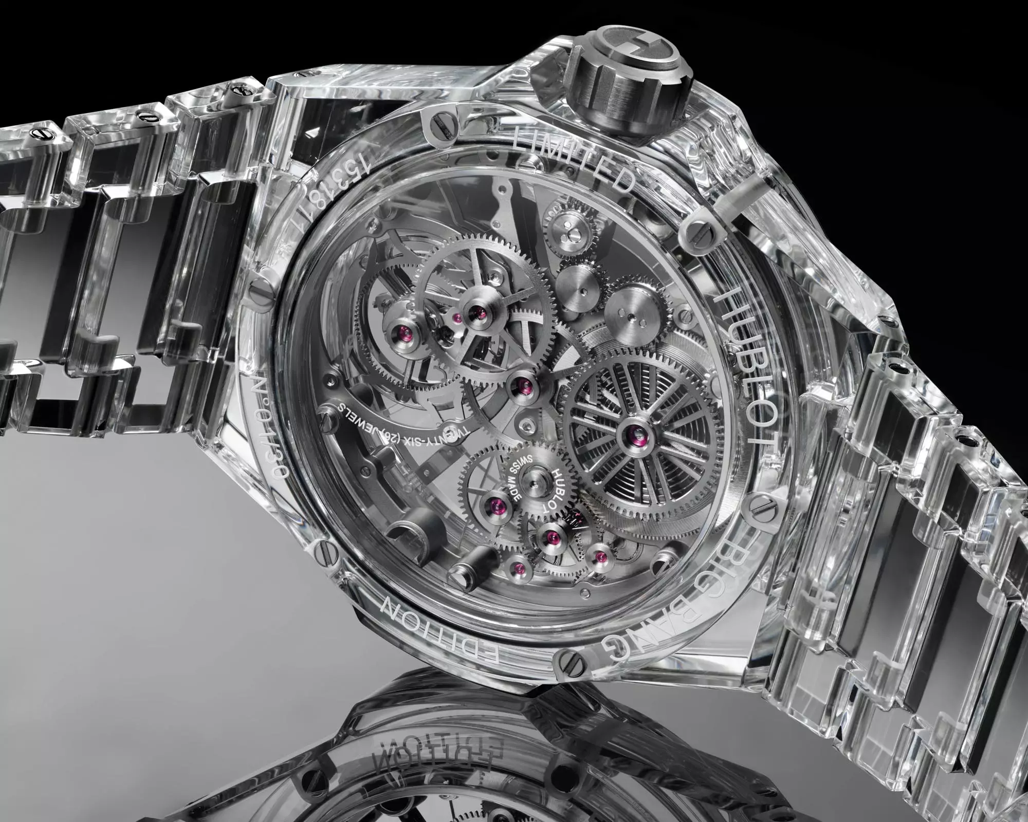 Hublot Big Bang Integral Tourbillon Full Sapphire Watch & Big Bang High Jewellery Creation 26740_3