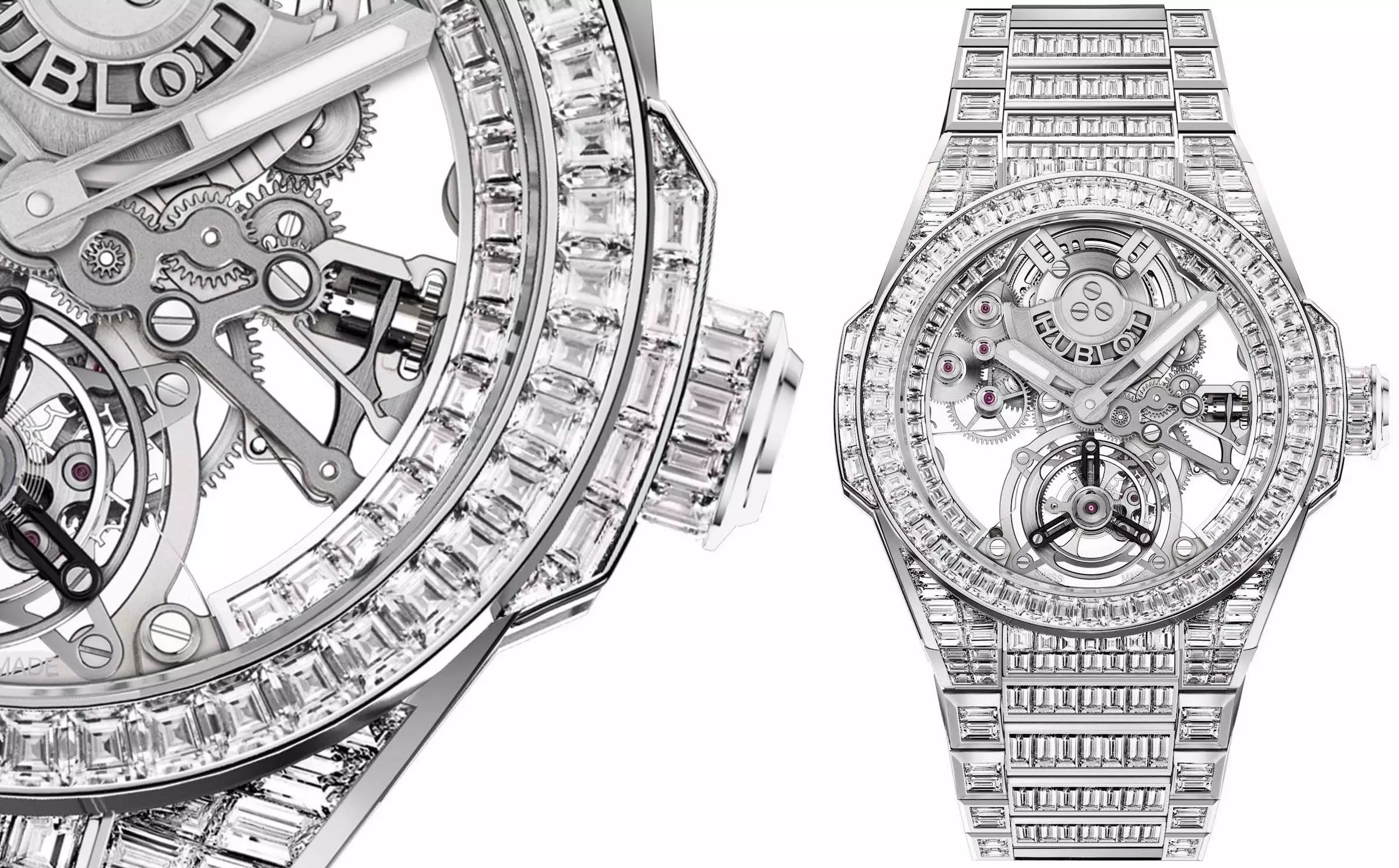 Hublot Big Bang Integral Tourbillon Full Sapphire Watch & Big Bang High Jewellery Creation 26740_6