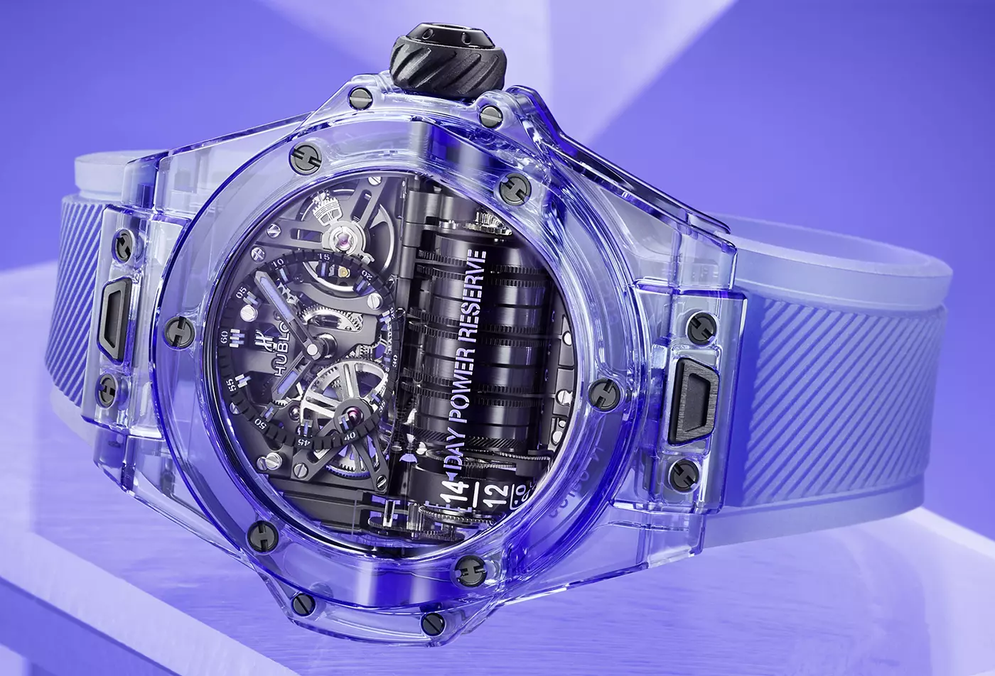 Inihayag ng Hublot ang Limited-Edition na Big Bang MP-11 Magic Gold At Big Bang MP-11 Blue Sapphire 26741_2