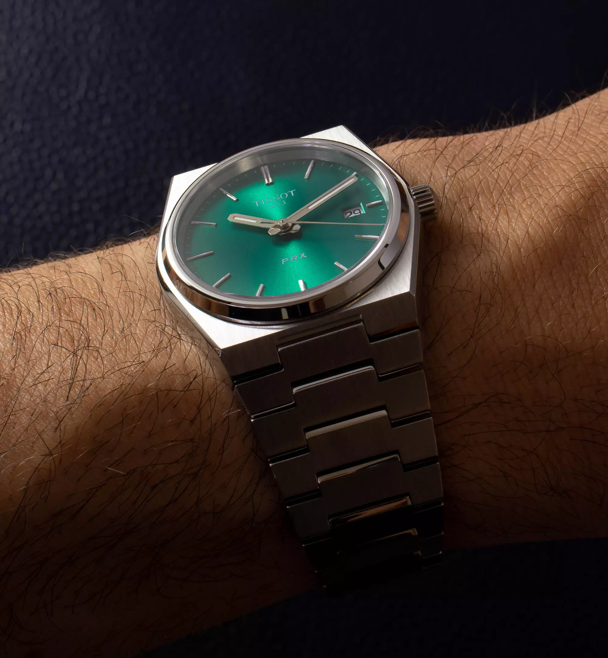 실습: Tissot PRX Green Dial Watches 35mm Vs. 40mm 모델 26_6