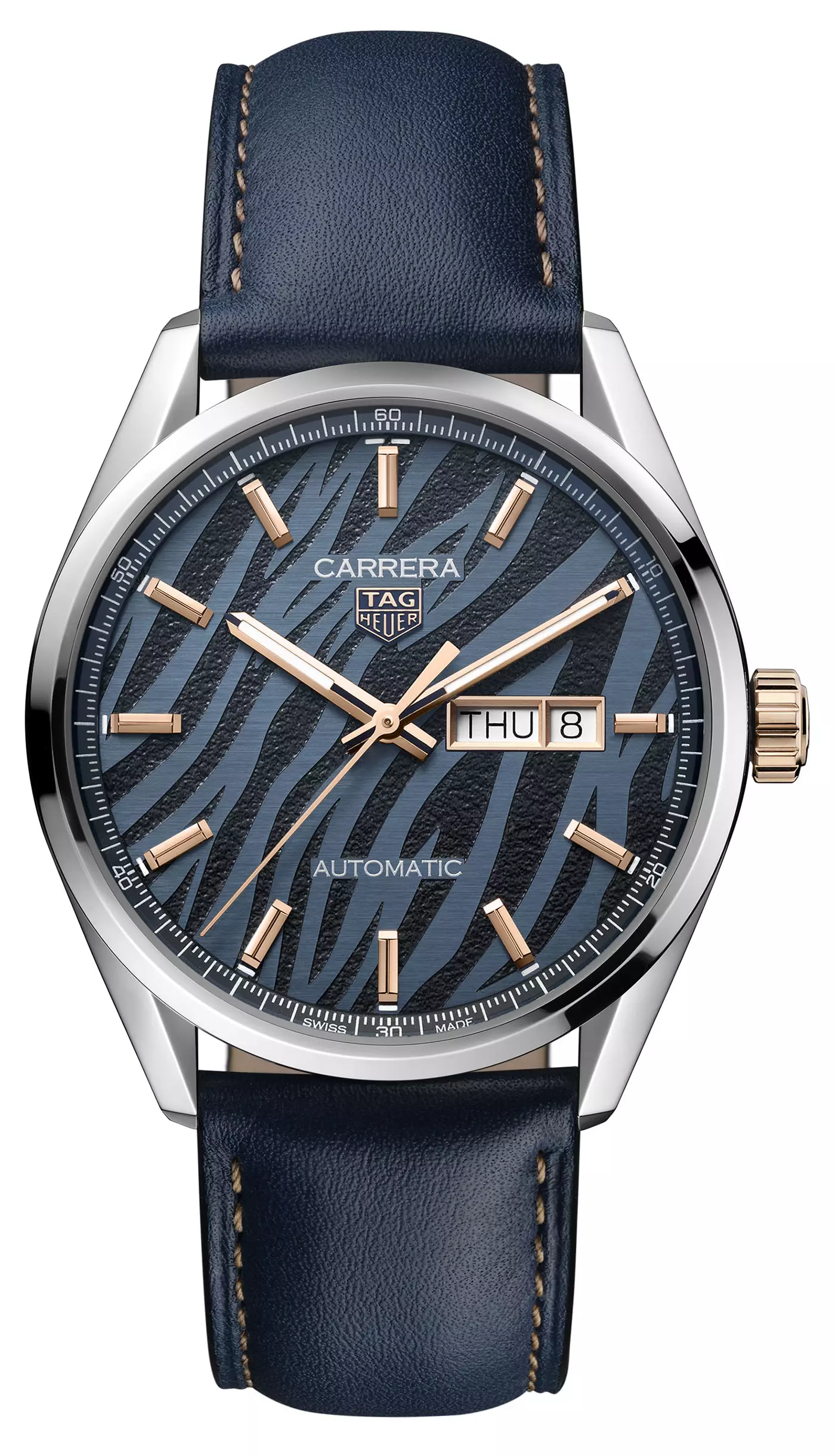 TAG Heuer نے ٹائیگر لمیٹڈ-ایڈیشن واچ کے کیریرا سال کا آغاز کیا۔ 2701_1