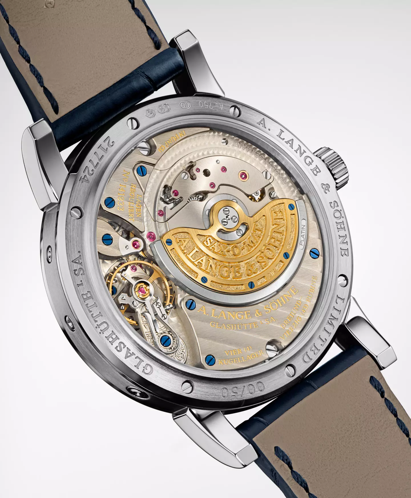 A. Lange & Söhne Langematik Perpetual Limited Edition kék órák 2706_3