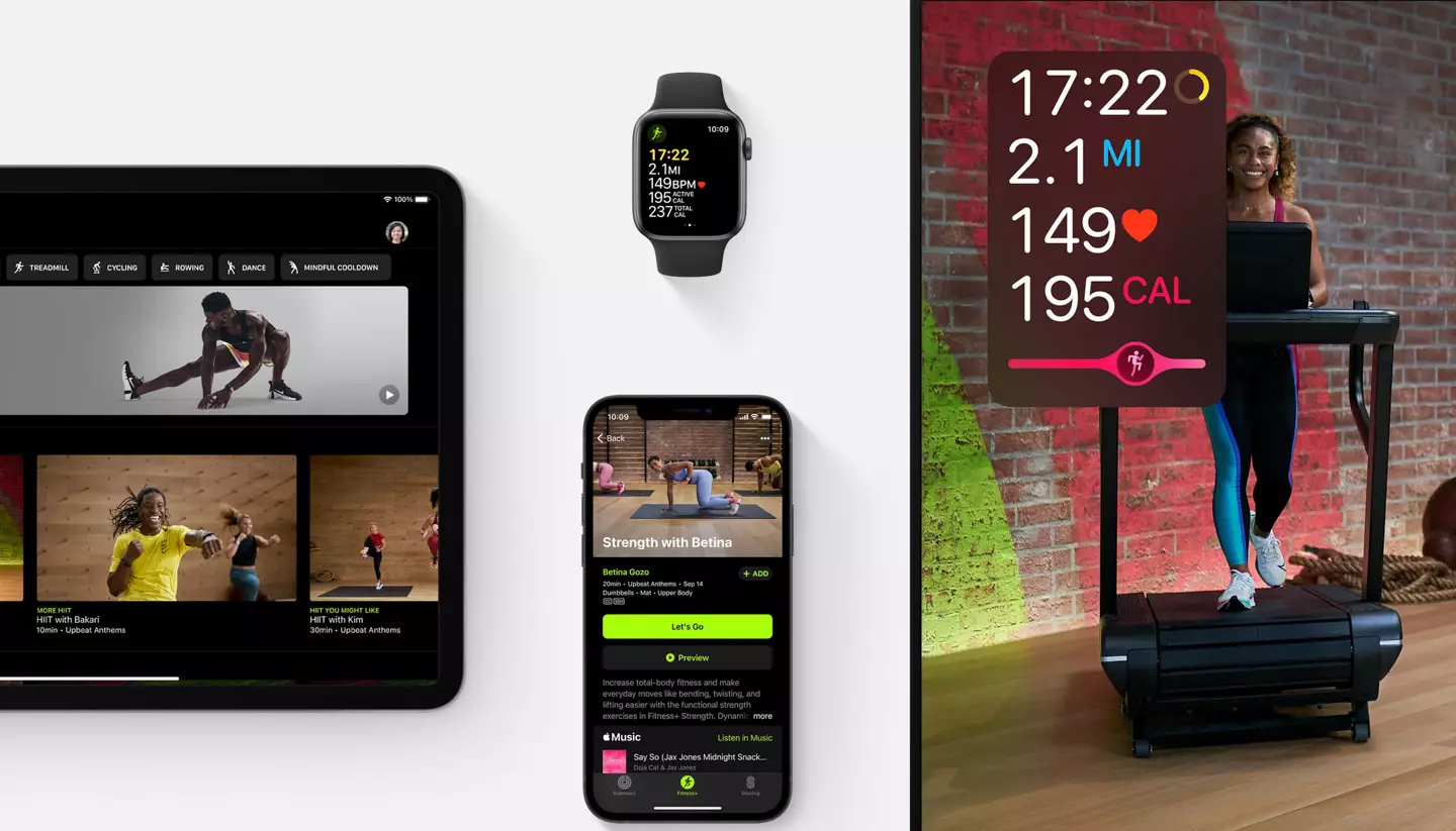 Ag baint úsáide as an Apple Watch Le Apple Fitness+ 2712_10