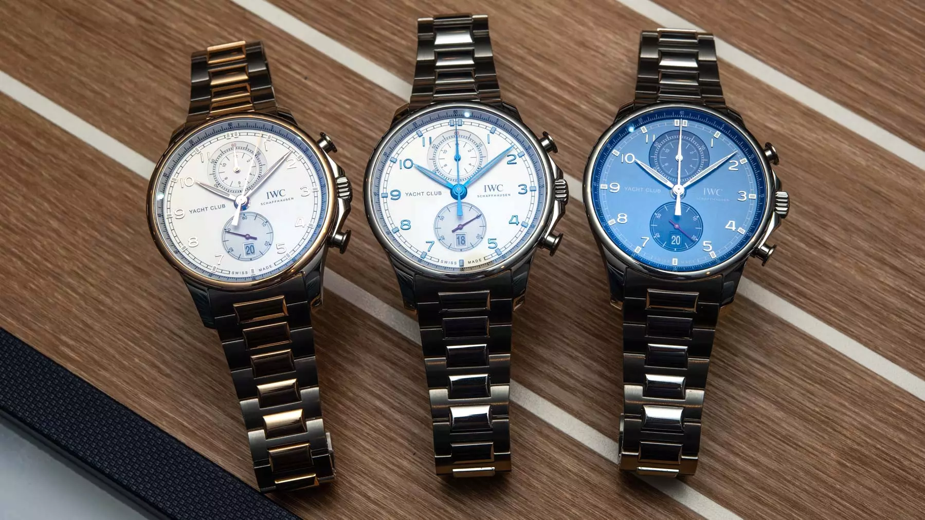 Debut práctico: a colección de cronógrafos IWC Portugieser Yacht Club rediseñado para 2020 27138_1