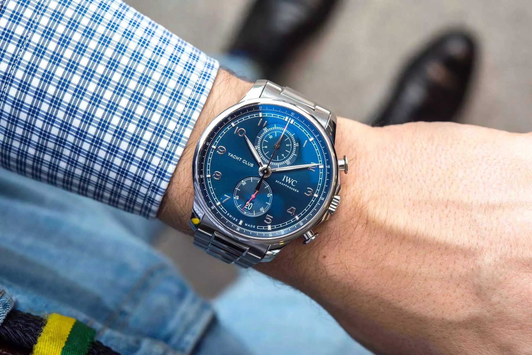 Debut práctico: a colección de cronógrafos IWC Portugieser Yacht Club rediseñado para 2020 27138_10