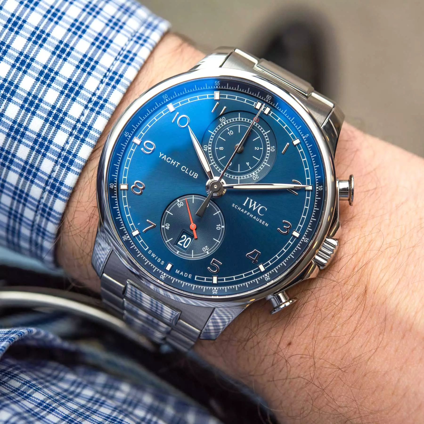 Hands-On Debut: IWC Portugieser Yacht Club Chronograph Collection nei designt fir 2020 27138_4