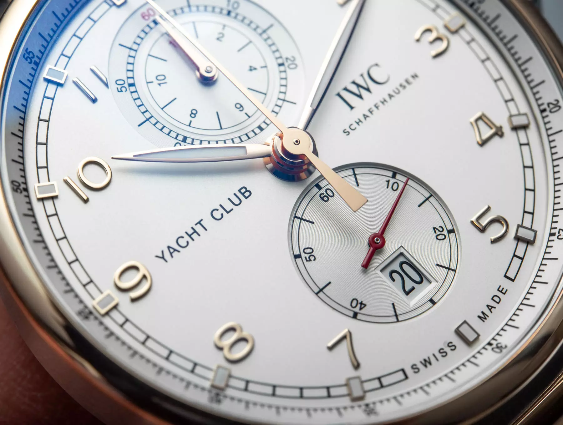 Debut práctico: a colección de cronógrafos IWC Portugieser Yacht Club rediseñado para 2020 27138_5