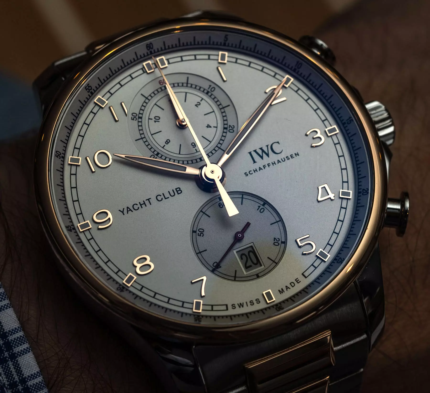 Debut práctico: a colección de cronógrafos IWC Portugieser Yacht Club rediseñado para 2020 27138_7