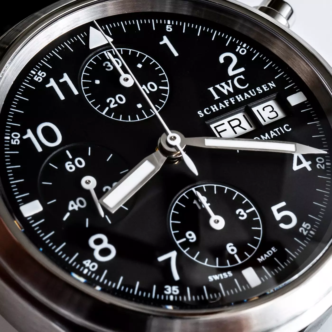 iwc Pilotuhr Chronograph Ref. 3706