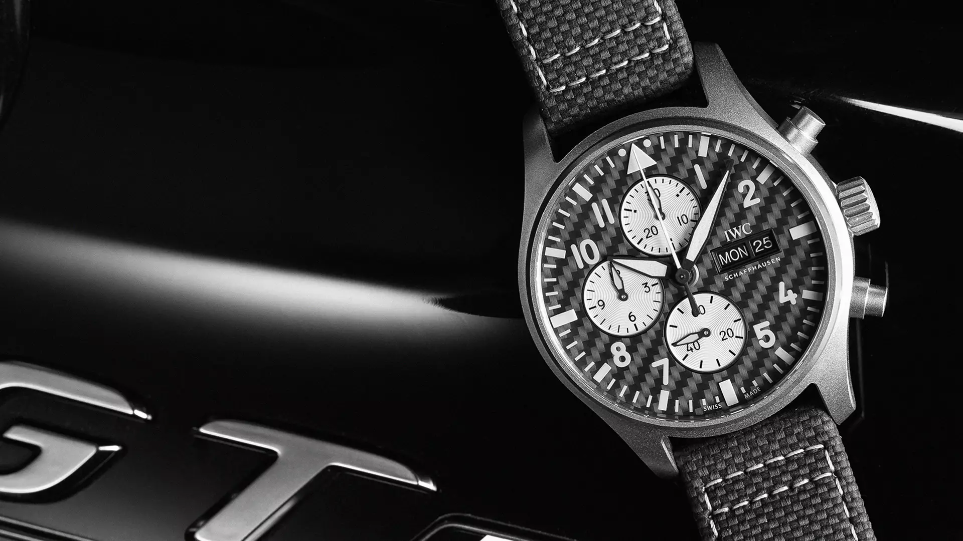 IWC presenta el reloj de aviador edición cronógrafo AMG 27155_1