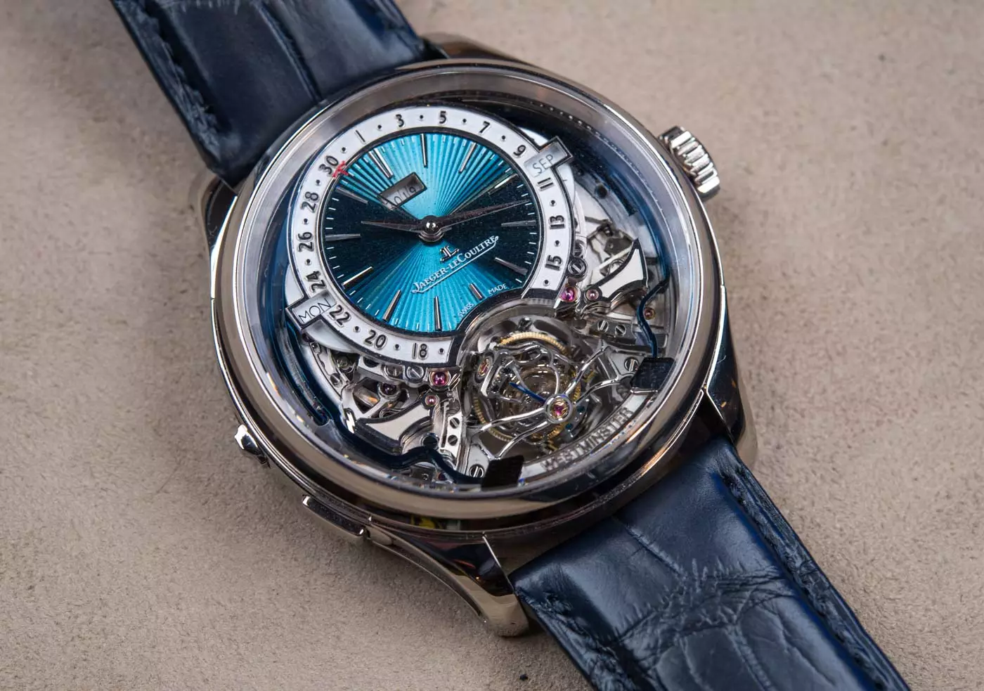 Jaeger-LeCoultre Titunto Grande Tradition Gyrotourbillon Westminster Perpétuel Ọwọ-Lori 27276_5