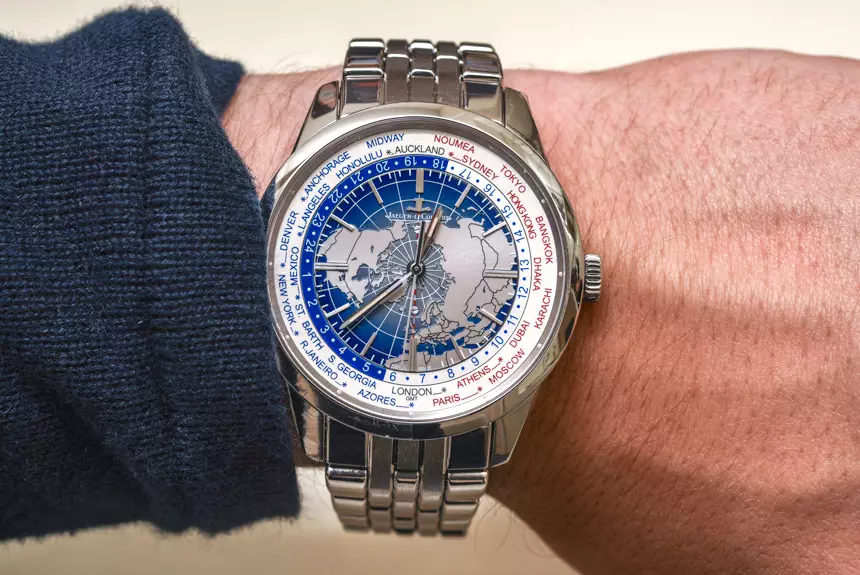 Jaeger-LeCoultre Geophysic Universal Time Watch On Hands-On دستبند 27285_1