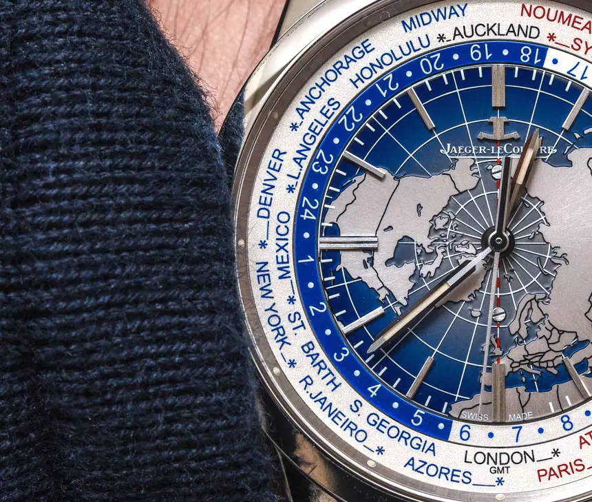 Jaeger-LeCoultre Geophysic Universal Time Watch On Hands-On دستبند 27285_10