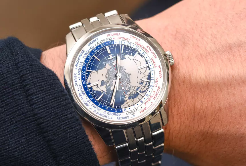 Jaeger-LeCoultre Geophysic Universal Time Watch On Hands-On دستبند 27285_3