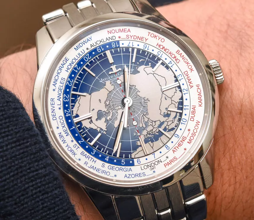 Jaeger-LeCoultre Geophysic Universal Time Watch On Hands-On دستبند 27285_9