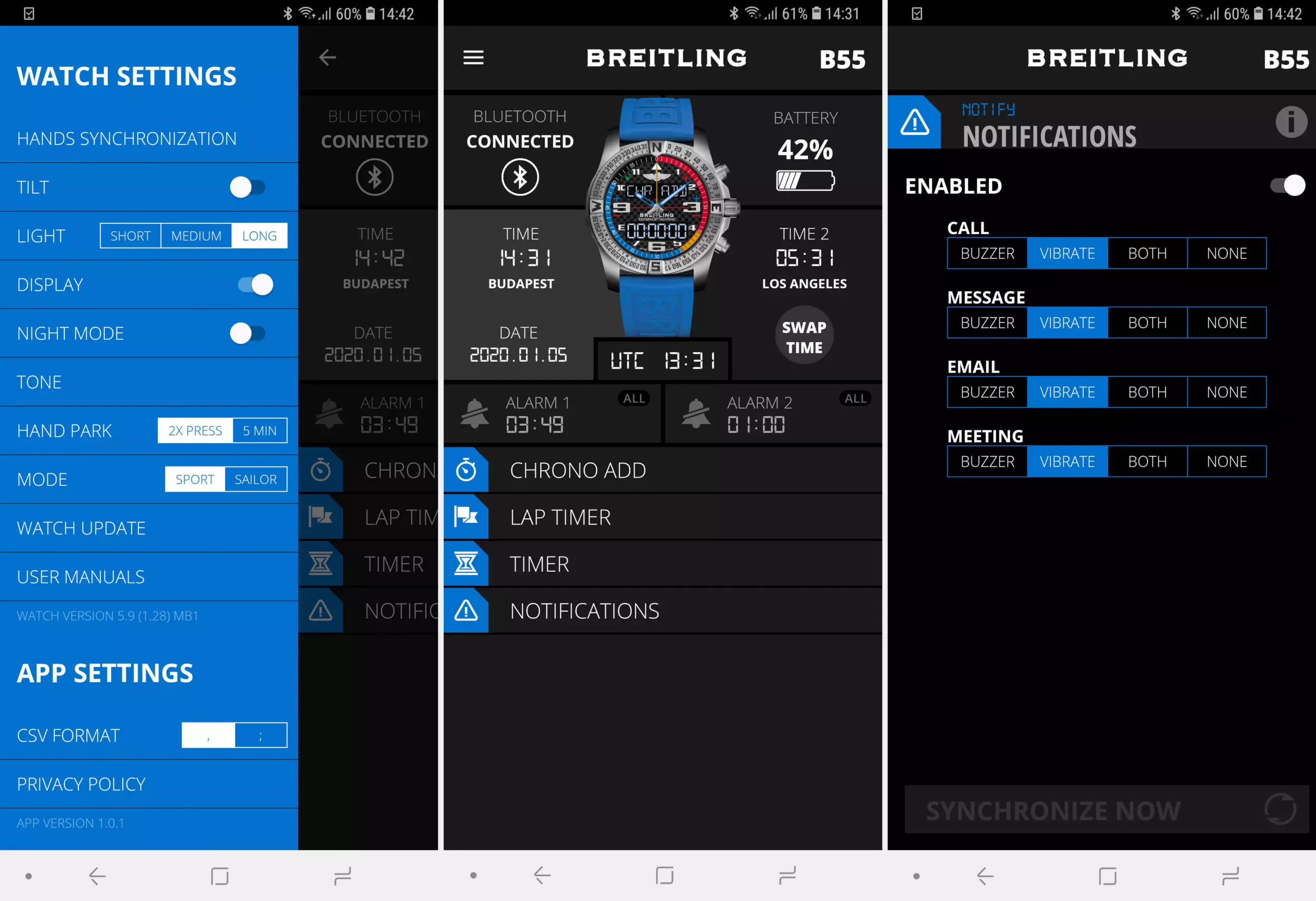 Revue de la montre Breitling Exospace B55 Yachting et note sur la gamme Breitling Professional 2732_16