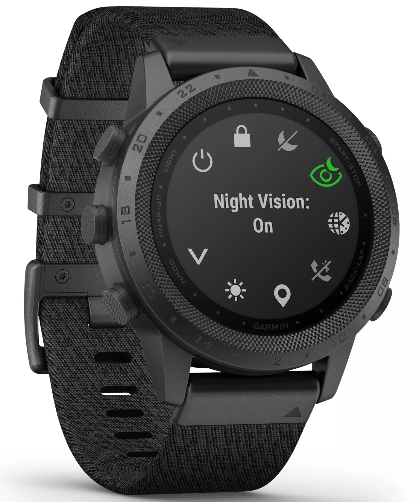 Garmin MARQ Commander Smartwatch Inkluzivas Datumviŝi Butonon Por Maksimuma Stealth 2736_3