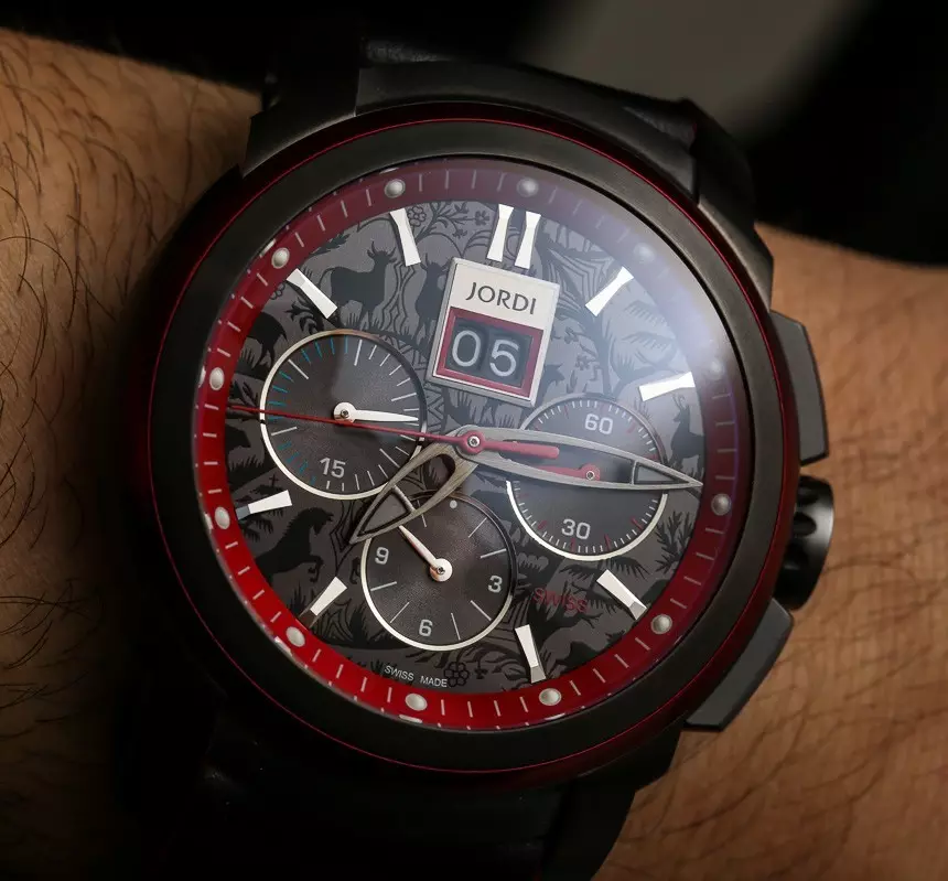 Jordi Chronograph Red Horizon Watch Review | ទំព័រ 2 នៃ 2