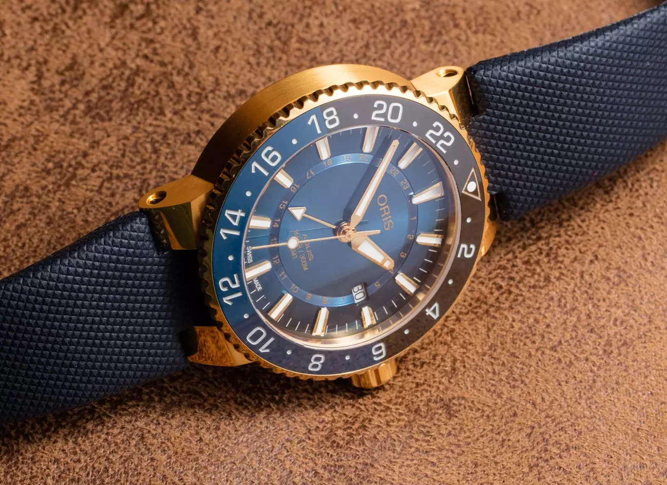 Oris Carysfort Reef Limited-Edition 18k ოქროს საათი ხელები 27859_2