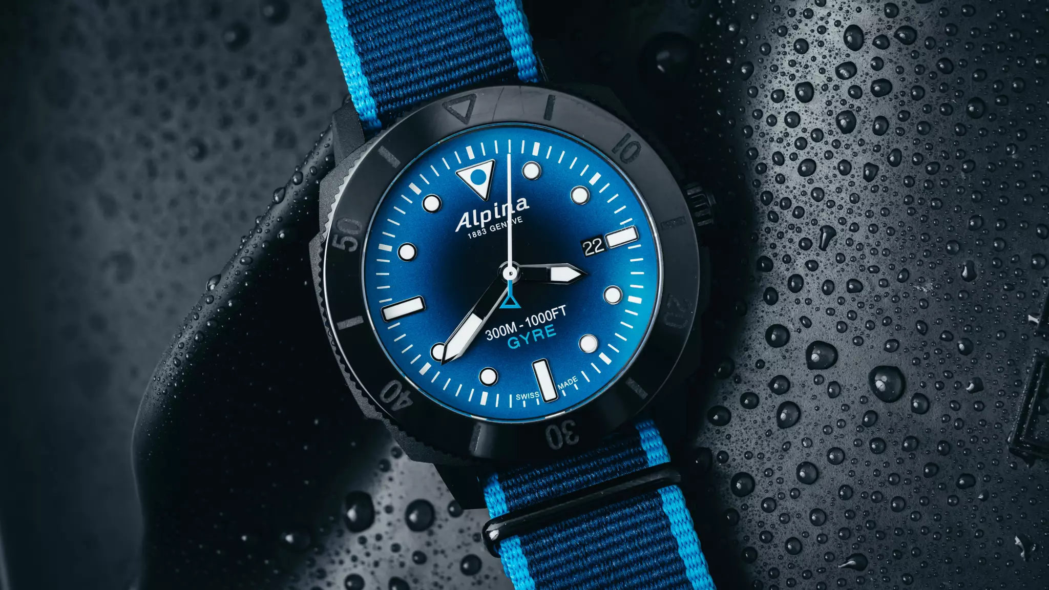 Ọwọ-Lori Pẹlu The Alpina Seastrong Gyre, A Dive Watch Ṣe Lati Okun ṣiṣu