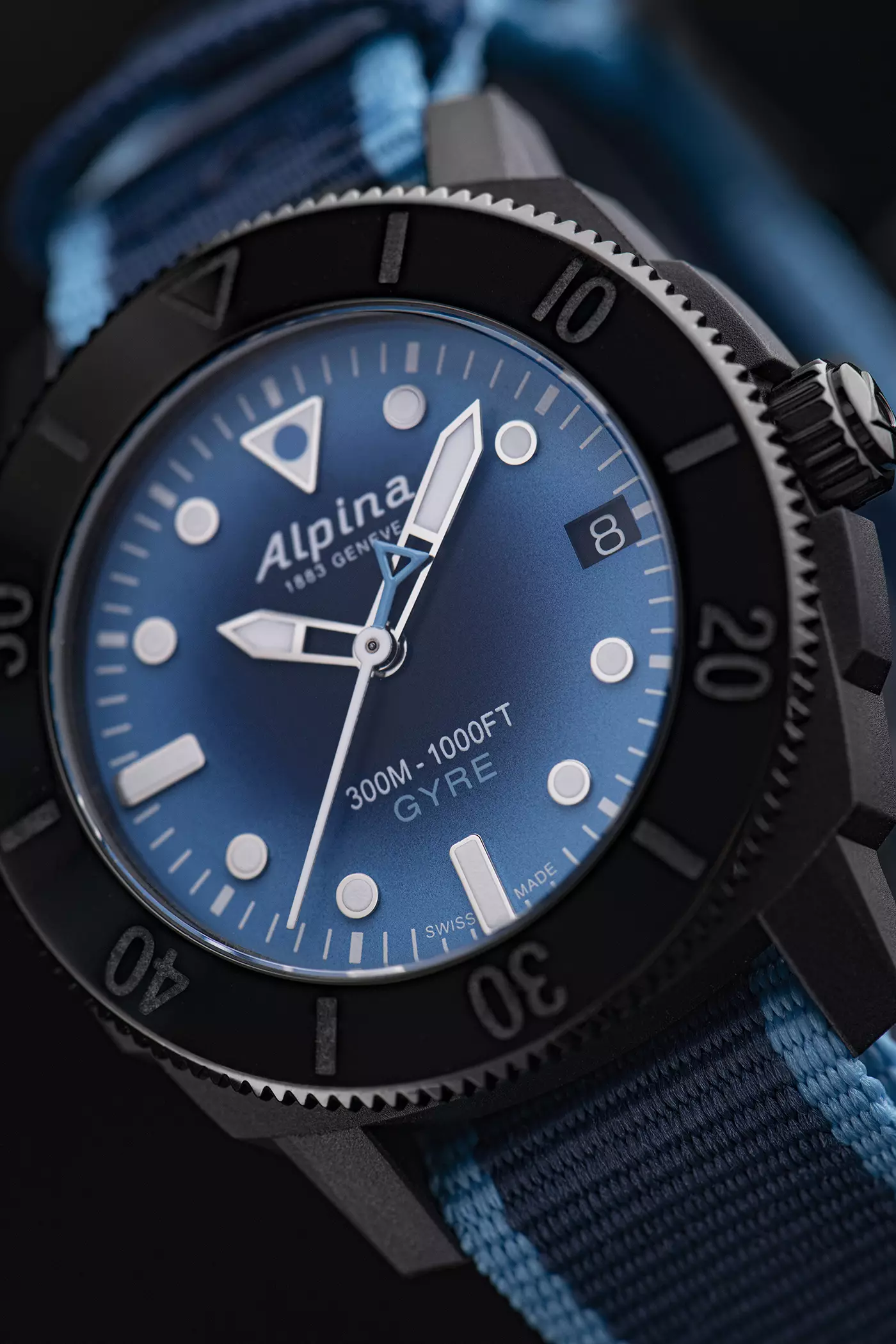 Alpina اولین نسخه محدود Seastrong Diver Gyre اتوماتیک ساخته شده از پلاستیک بازیافتی اقیانوس 2812_3